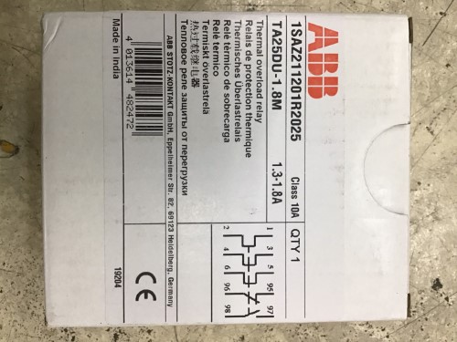 ABB TA25DU-1.8 ราคา 860 บาท