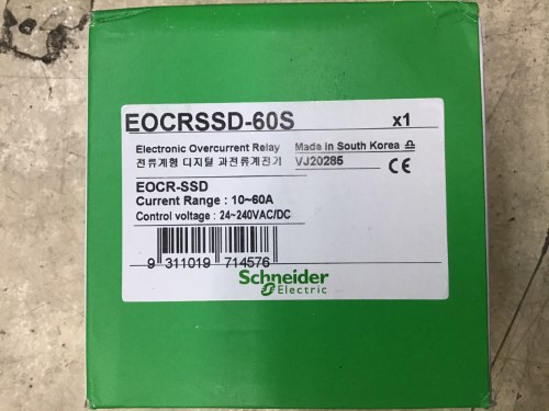SCHNEIDER EOCR-SSD-60S ราคา 3000 บาท