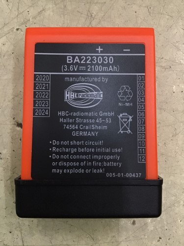 HBC BA223030 3.6VDC/2100MAH ราคา 4500 บาท
