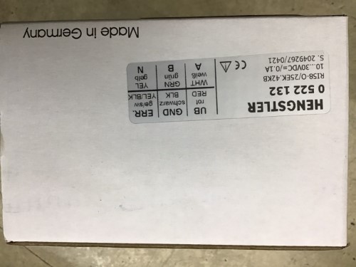 HENGSTLER RI58-O/25EK.42KB ราคา 9828 บาท