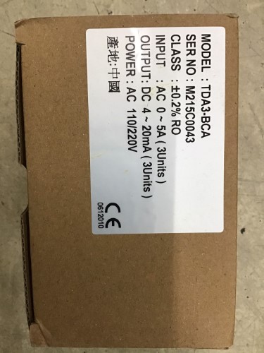 AC&M CURRENT TRANSDUCER TDA3-BCA ราคา 9990 บาท