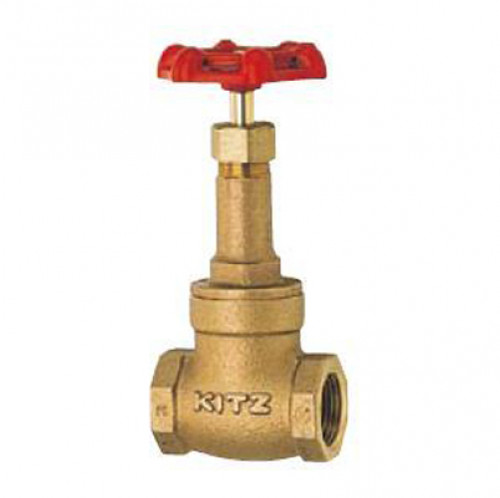 KITZ Bronze Gate Valve W.O.G. 125 Psi. Thread End to NPT Size 1/2 Inch ...