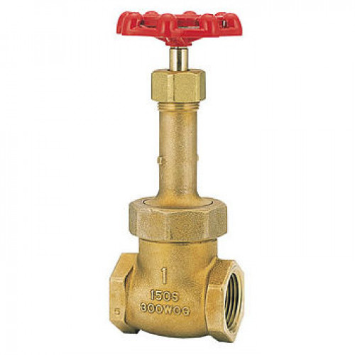 KITZ Bronze Gate Valve W.O.G. 150 Psi. Thread End to NPT Size 1/4 Inch ...