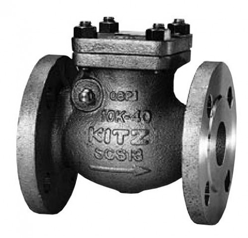 KITZ Stainless Steel Swing Check Valve CF8 150 Psi. Flanged 6 Inch ...