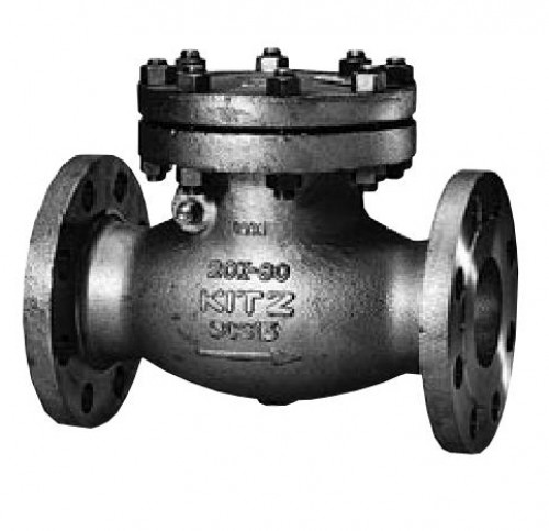 KITZ Stainless Steel Swing Check Valve SCS13A 20k Psi. Flanged 4 Inch. Model. 20UOA(T)