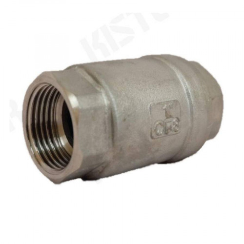 KISTLER Stainless Steel Spring Check Valve 800 Psi, SUS304 Body, Model. CV-800S04