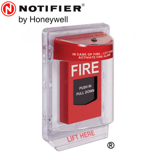 NOTIFIER Stopper II Cuvers Manual pull station ,Flush Mount without ...