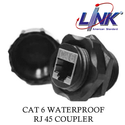 LINK CAT 6A In-Line COUPLER, usable for Patch Panel Model. US-4007IL