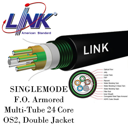 LINK Multi-Core 12 Core Cable (Double Shield) ,24 AWG ,Price/100 m ...