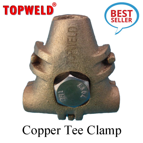 TOPWELD Copper Tee Clamp Cable size 50-70 sq.mm. Model. T-LTC 70