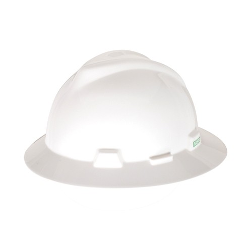 หมวกนิรภัยหมุน475370 USA V-GARDเขียว MSA