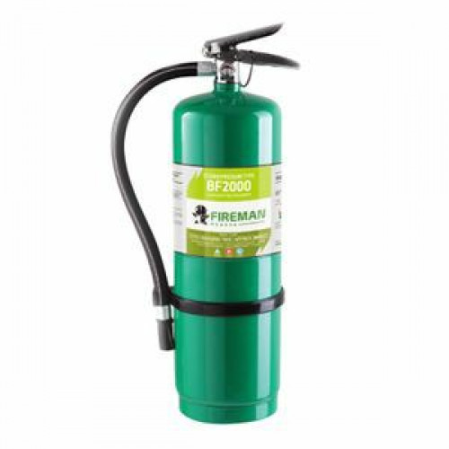 ถังดับเพลิงชนิดสารระเหย FIREMAN PRO รุ่น BF2000 ขนาด 10 ปอนด์ สีเขียว