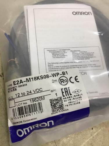 OMRON E2A-M18KS08-WP-B1 2M ราคา 800 บาท