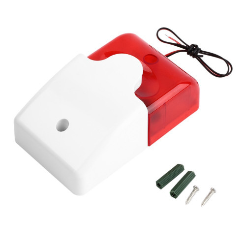 Mini Siren 12VDC Red
