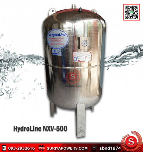 ถังแรงดันน้ำสแตนเลส Hydroline รุ่น NXV-500 ไฮโดรไลน์