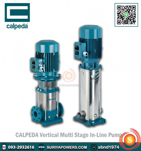 Calpeda Multi-Stage In-Line Pump MXV 50-1604