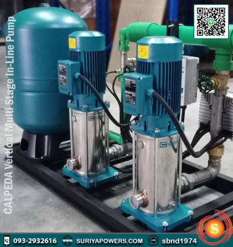 Calpeda Multi-Stage In-Line Pump MXV 50-1616