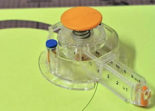 Perfect Circle Cutter(2in1) เครื่องตัดวงกลมปรับขนาดได้1-8นิ้วและ4-20cm ...